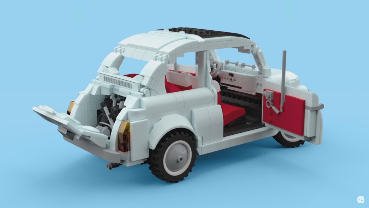 Za decu i odrasle: Fiat 500 Lego - Auto magazin Lifestyle
